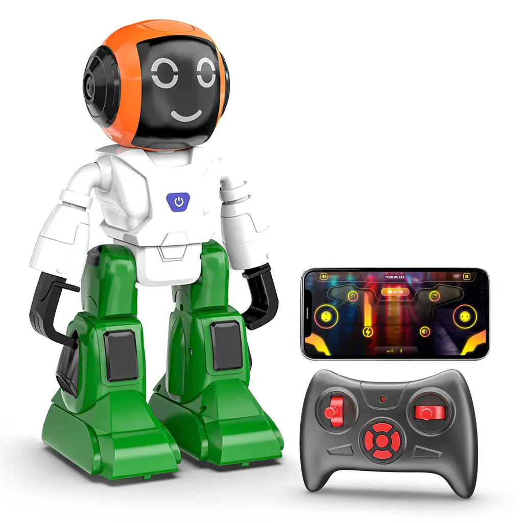Moonwalker Walking and Talking Robot - In-Built Bluetooth Speaker, Clap ...