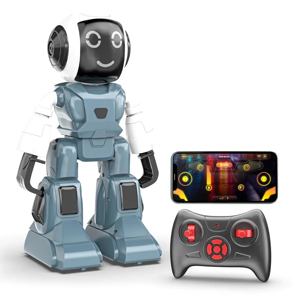 Moonwalker Walking and Talking Robot - In-Built Bluetooth Speaker, Clap ...