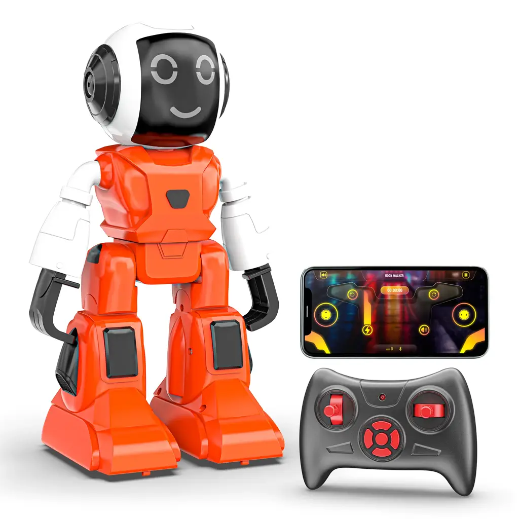 Moonwalker Walking and Talking Robot - In-Built Bluetooth Speaker, Clap ...
