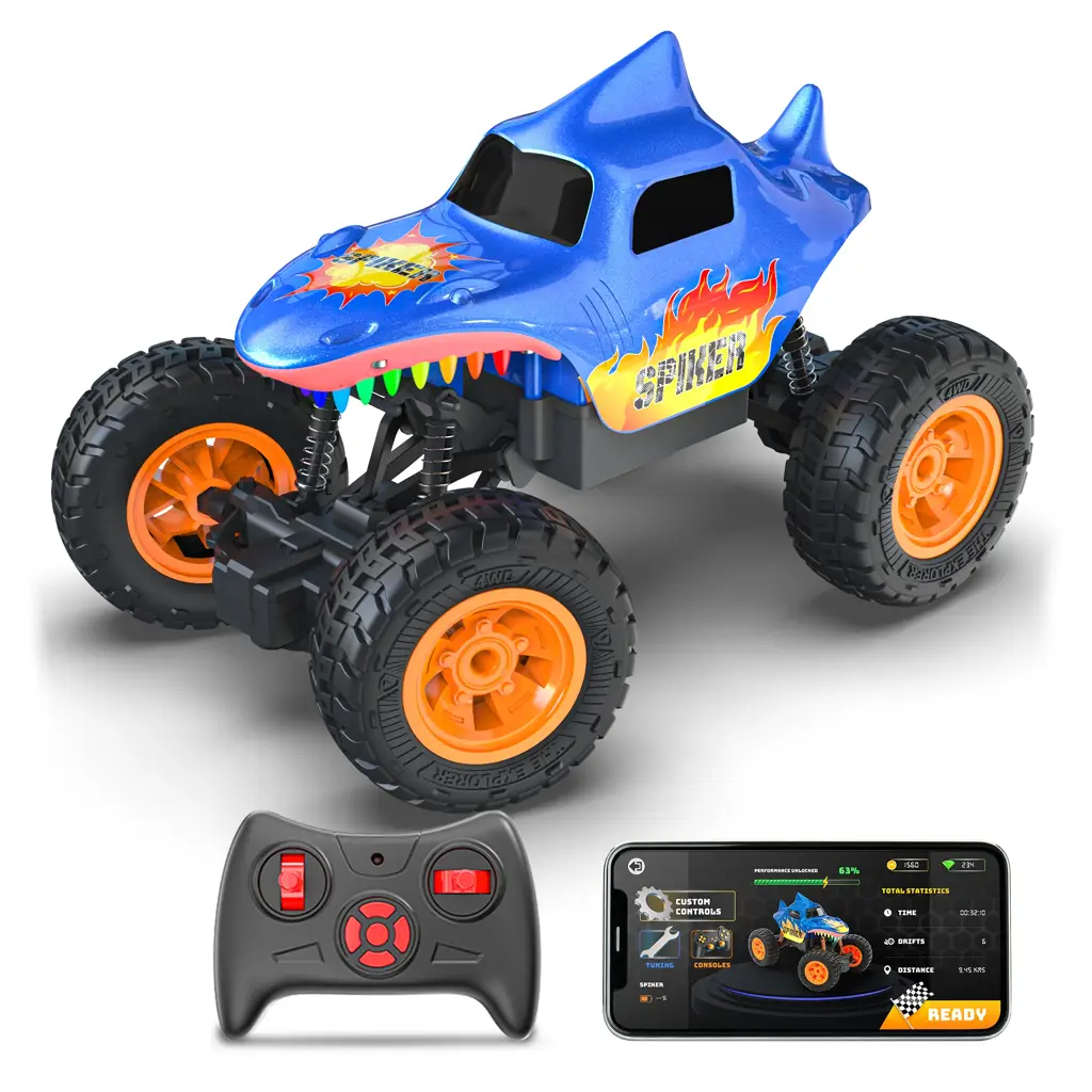 Spiker App and Remote Control Car - In-Built Bluetooth Speaker ...