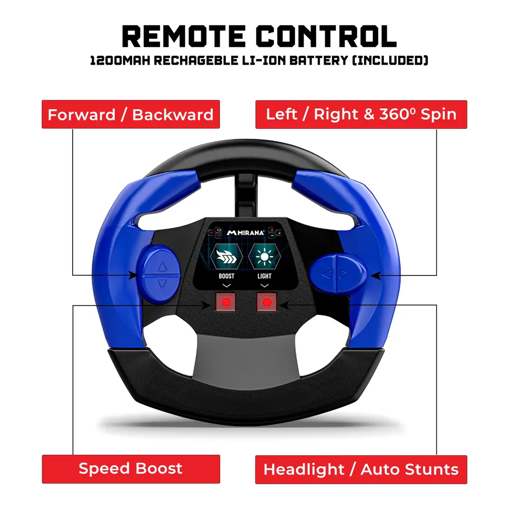 Warrior Remote Control Stunt Car