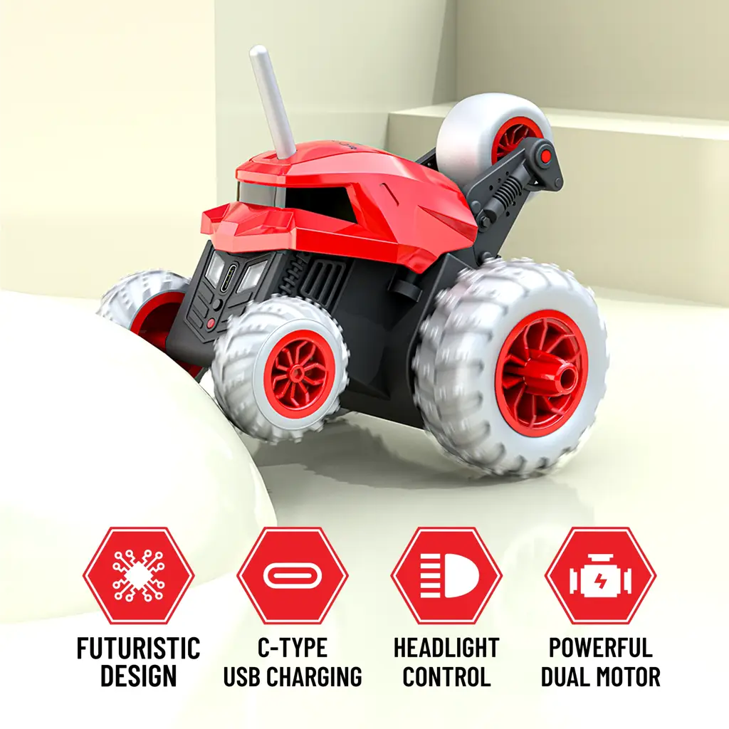 Warrior Remote Control Stunt Car