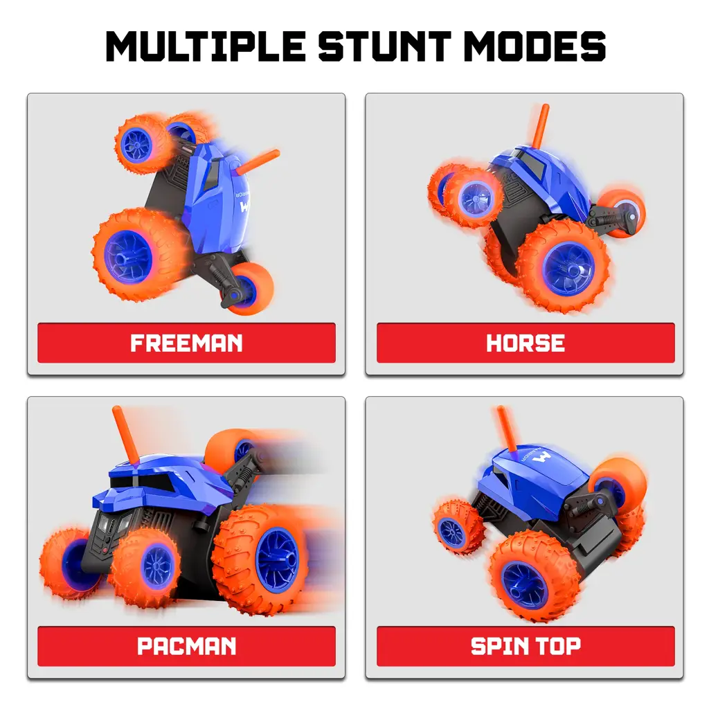 Warrior Remote Control Stunt Car