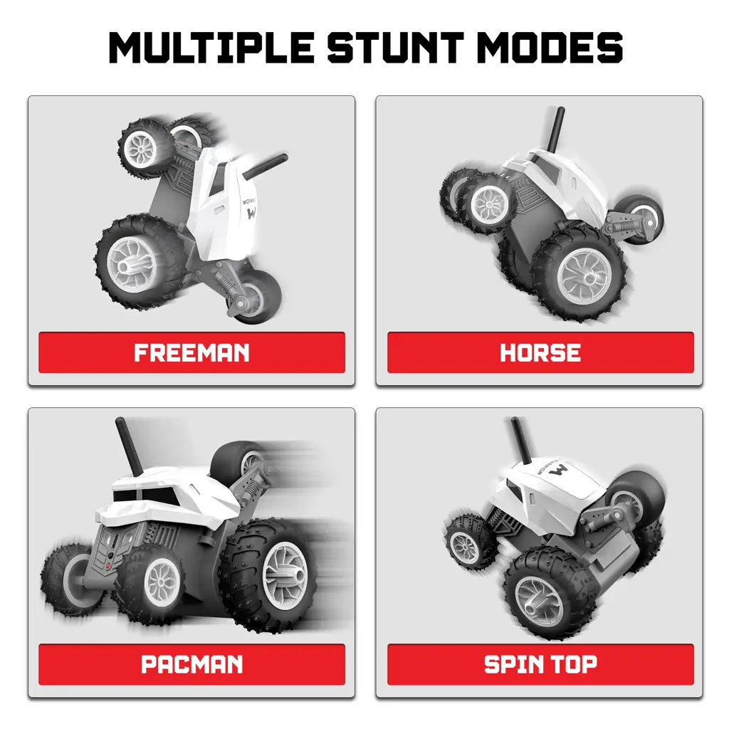 Warrior Remote Control Stunt Car