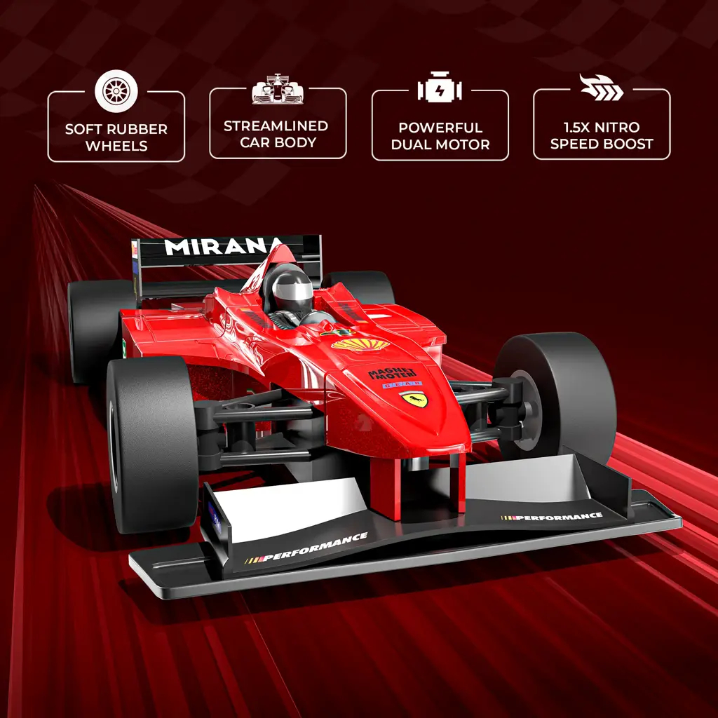 Formula 1(F1)App & Remote Control Racing Car - In-Built Bluetooth ...