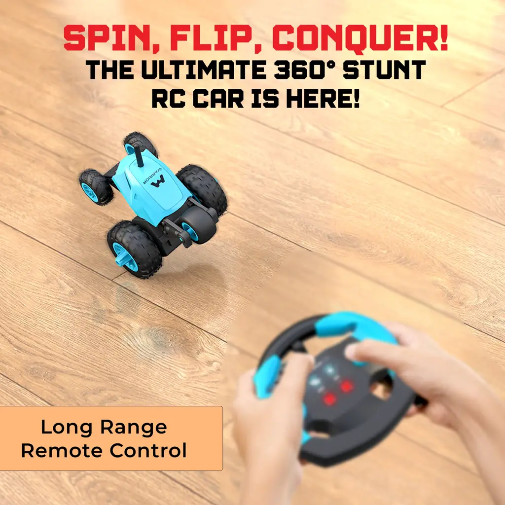 Warrior Remote Control Stunt Car