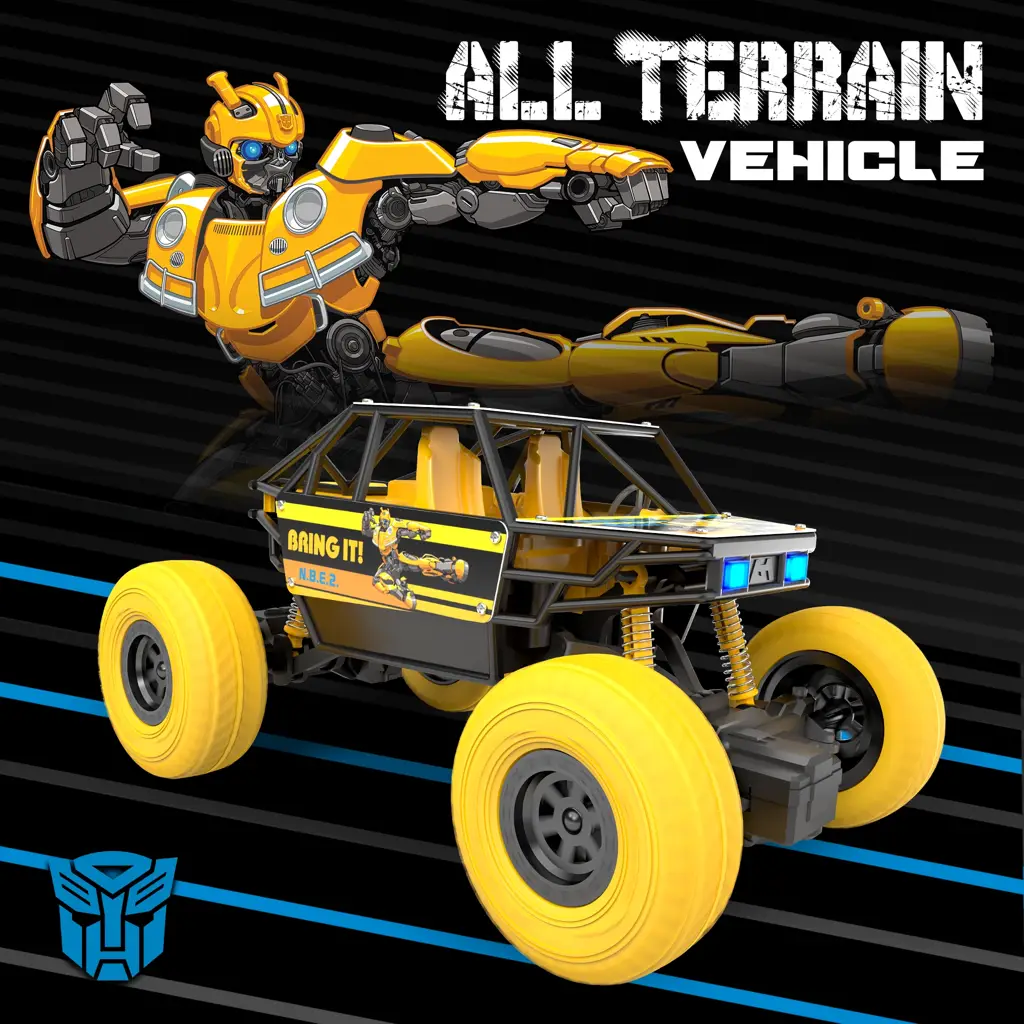 Bumble Bee Ranger App and Remote Control Car - Smoke Exhaust, 6 Wheel ...