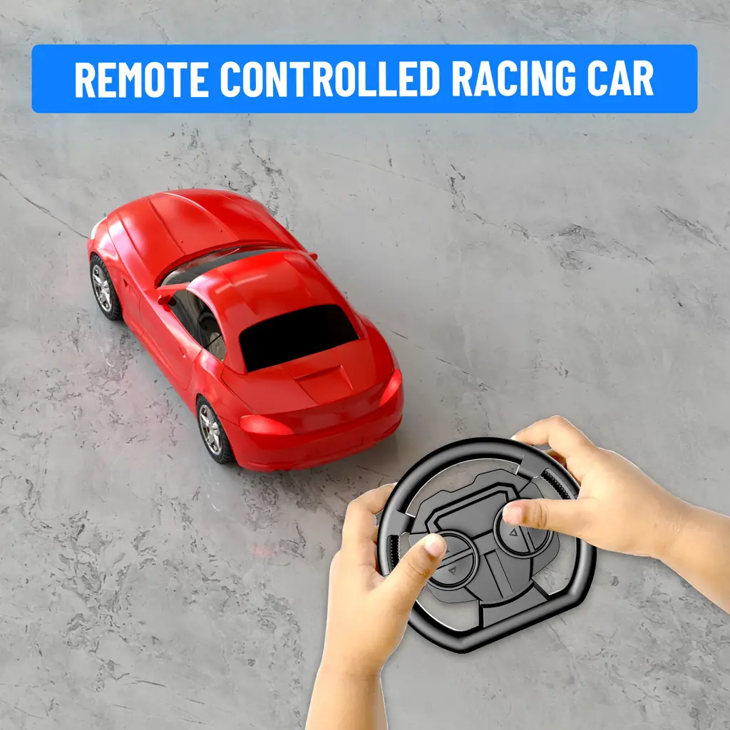 Lancer Model B - Remote Control Car - Luminous Headlights, 1200 mAh Li ...