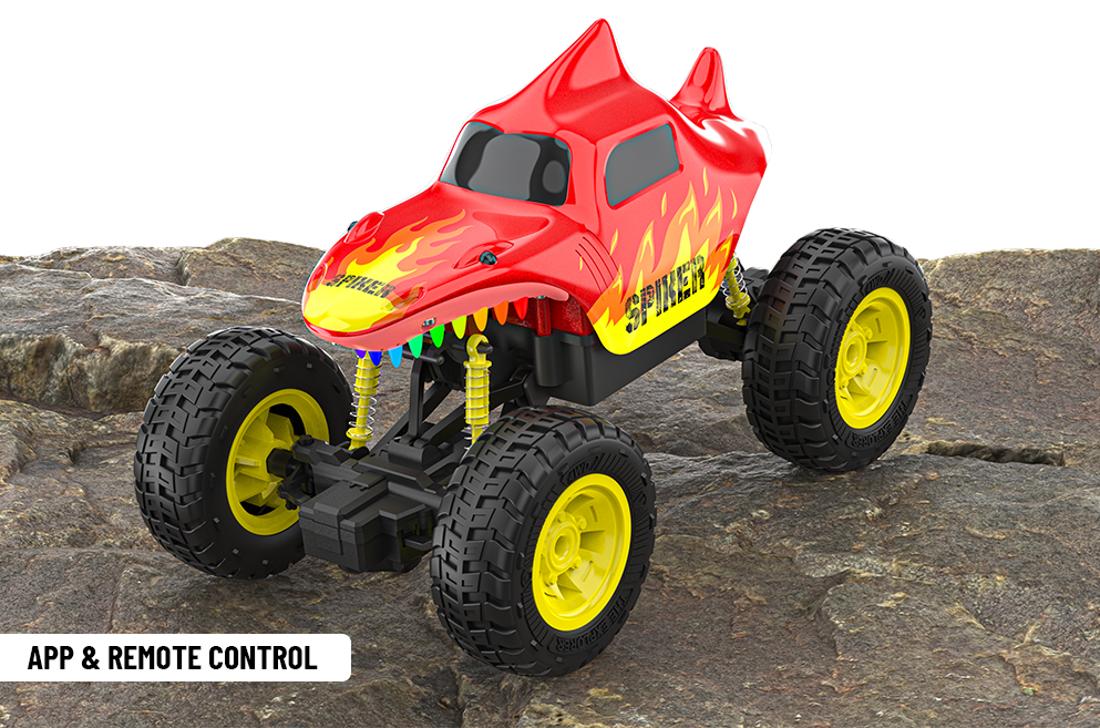 Spiker App and Remote Control Car - In-Built Bluetooth Speaker ...