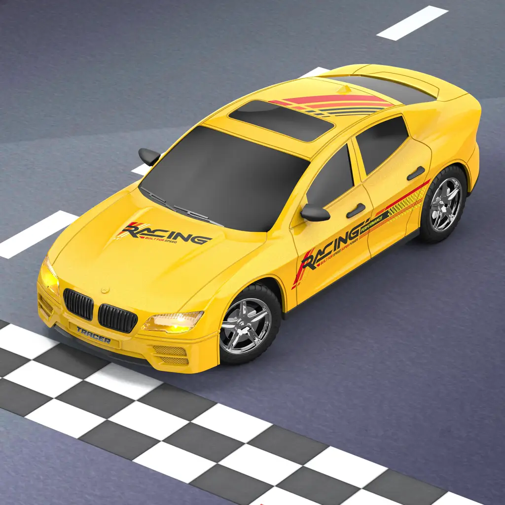 Tracer App and Remote Control Car - Luminous Headlights, 1200 mAh Li ...